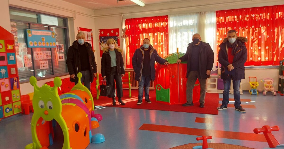 Δωρεά σε Βρεφονηπιακούς Σταθμούς του Δήμου Ιωαννιτών